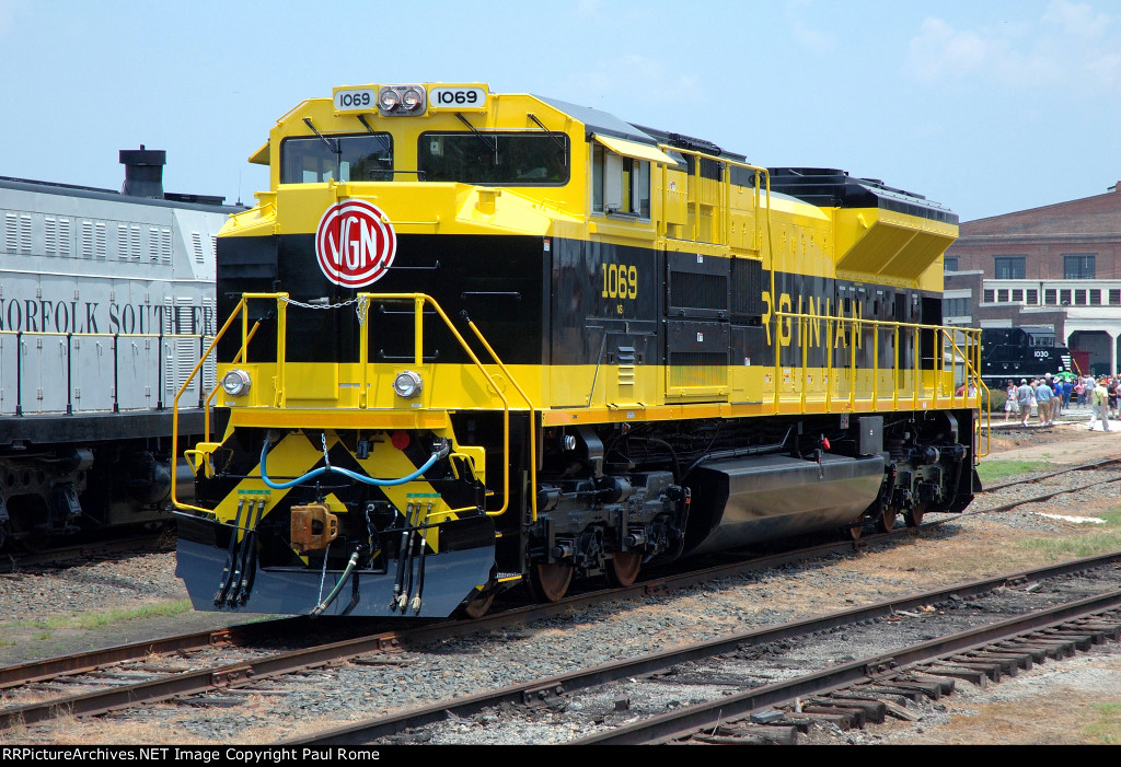 NS 1069, EMD SD70ACe, Virginian Heritage Unit